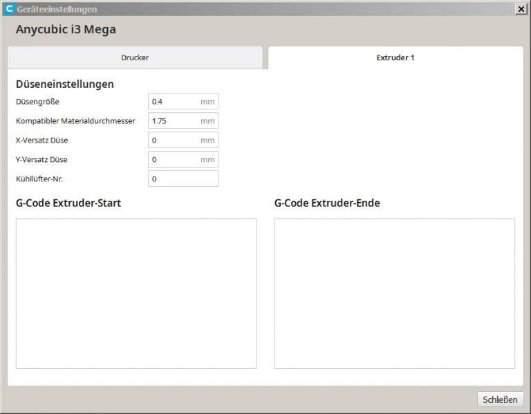 Cura: Wo kann ich Einstellungen ändern, anpassen – 3D Druck